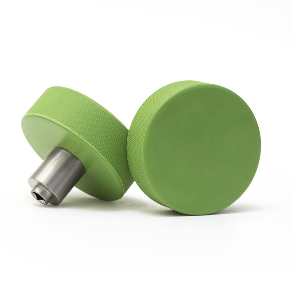 Modknobs Puck Door Knob- Full Set - ModKnobs - Modern Door Knobs